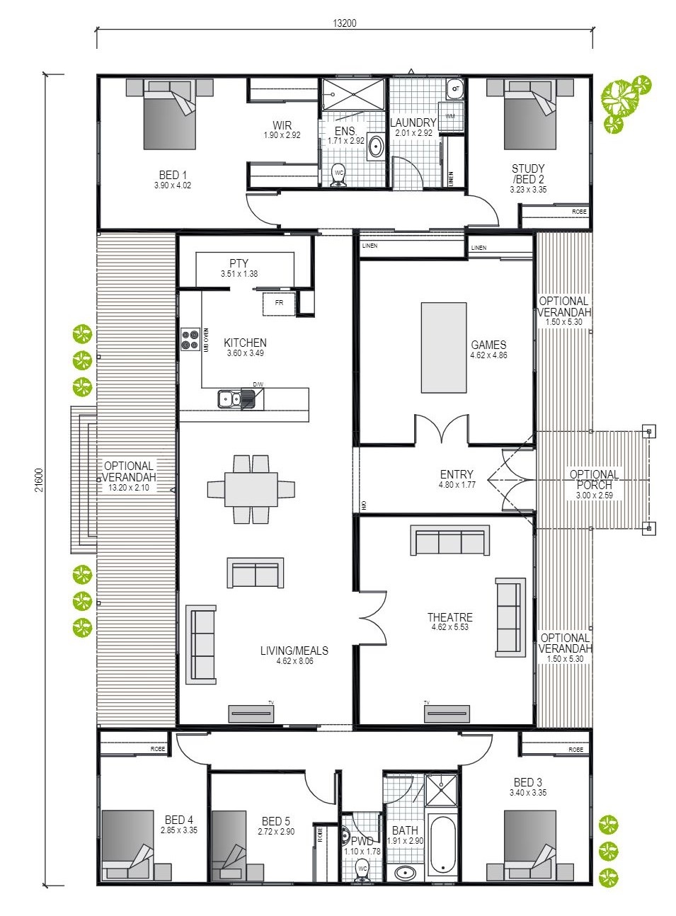 4 Bedroom Modular Homes The Four Winds | Evoke Living Homes