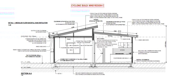 Building a Cyclone Rated Modular Home